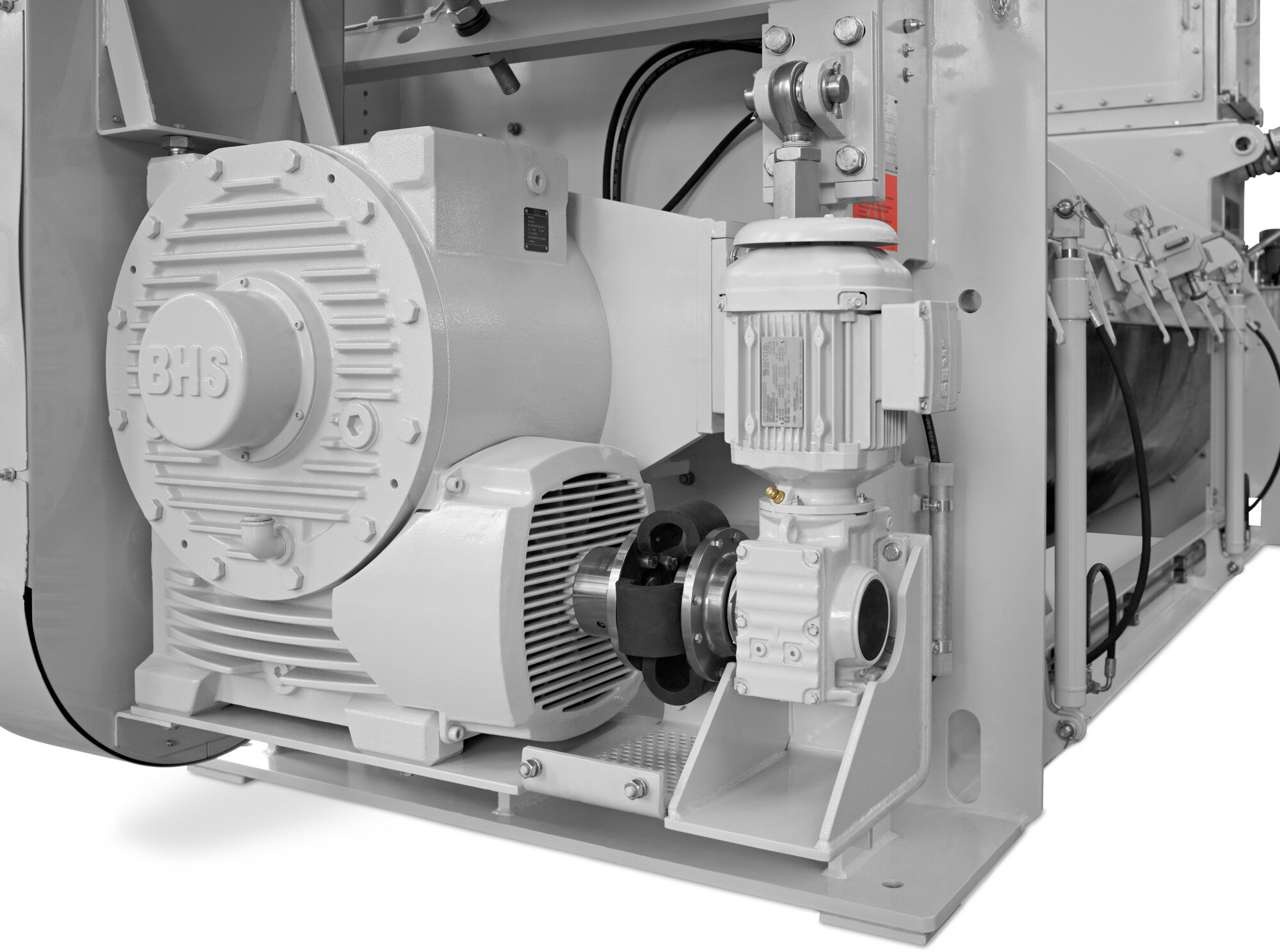 Single-shaft continuous mixer for dry or moist fine materials