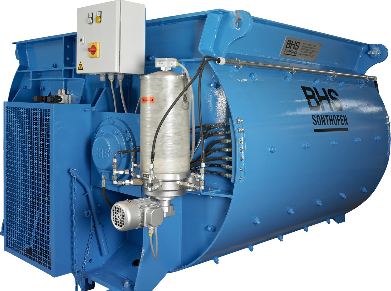 Twin-shaft batch mixer – the benchmark for mixing technology
