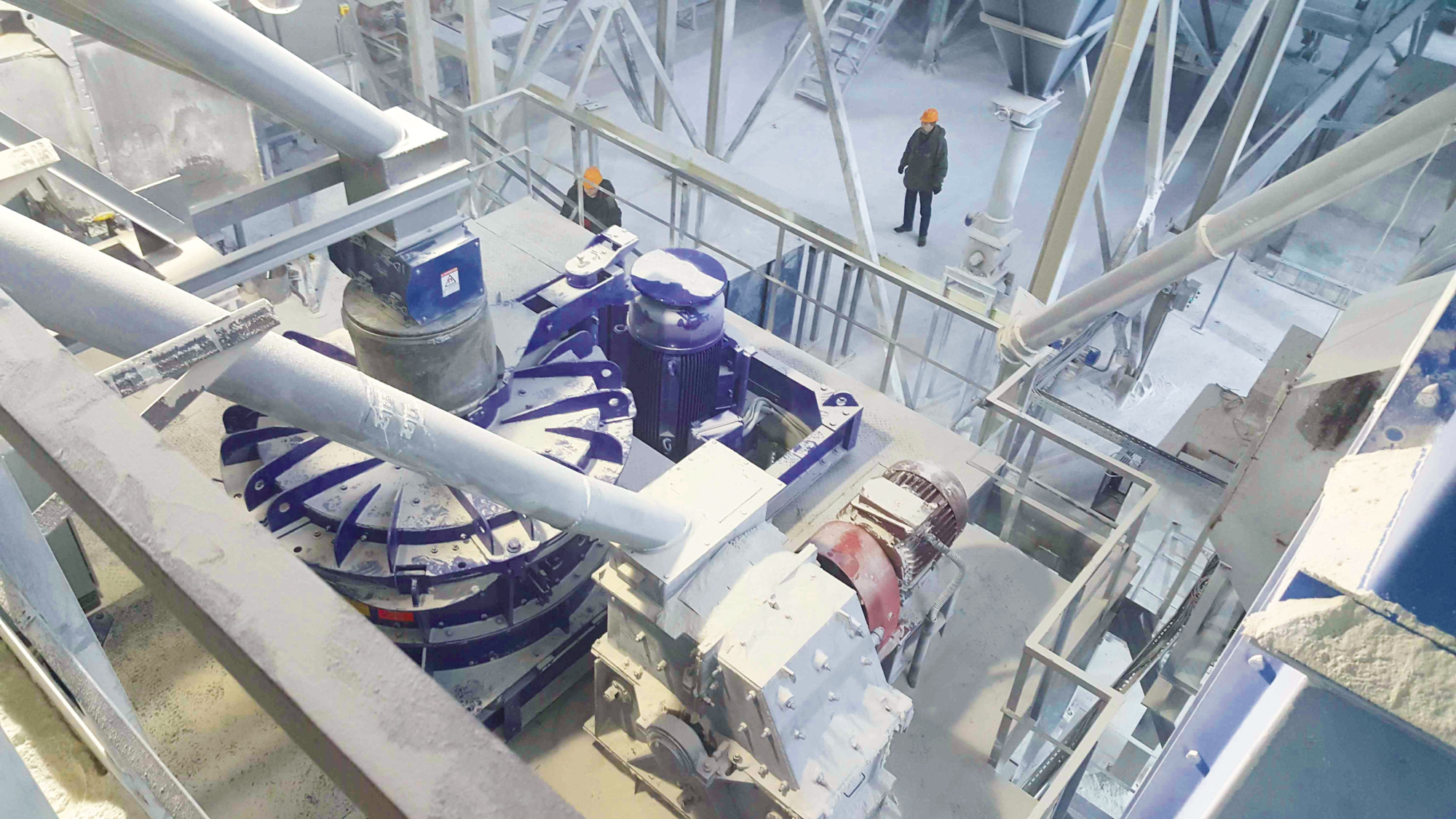 Rotor impact mill (RPM) – sand maker with a vertical shaft