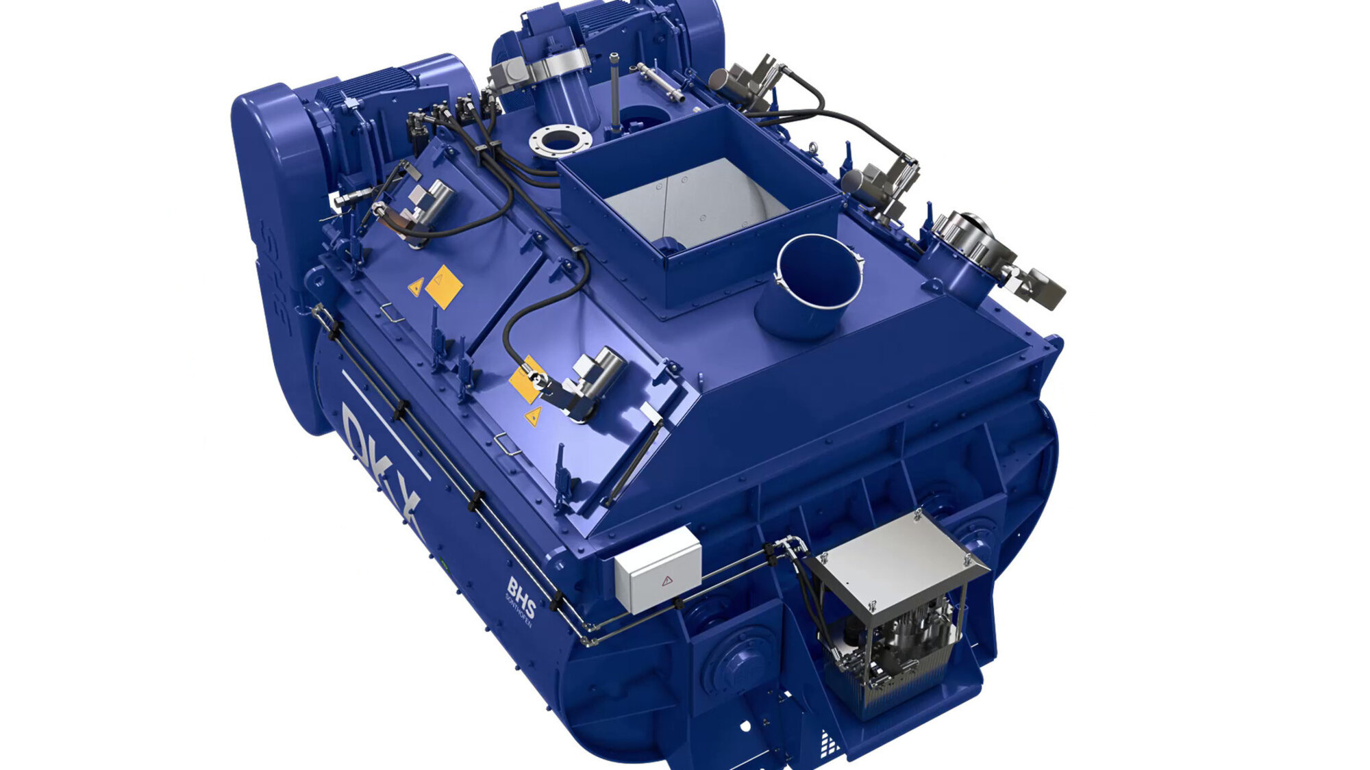 Twin-shaft batch mixer – the benchmark for mixing technology