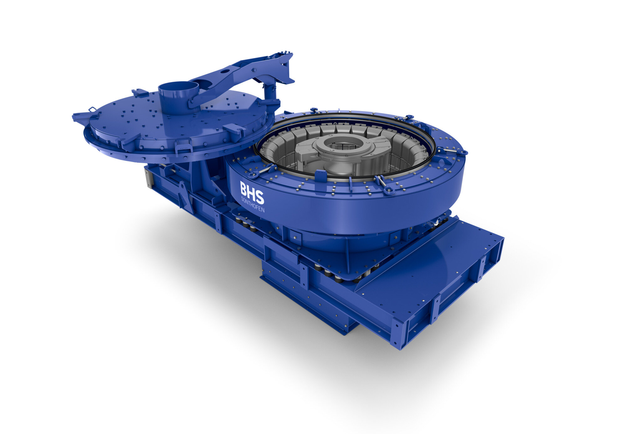 Rotor centrifugal crusher – Selective crusher for recycling material