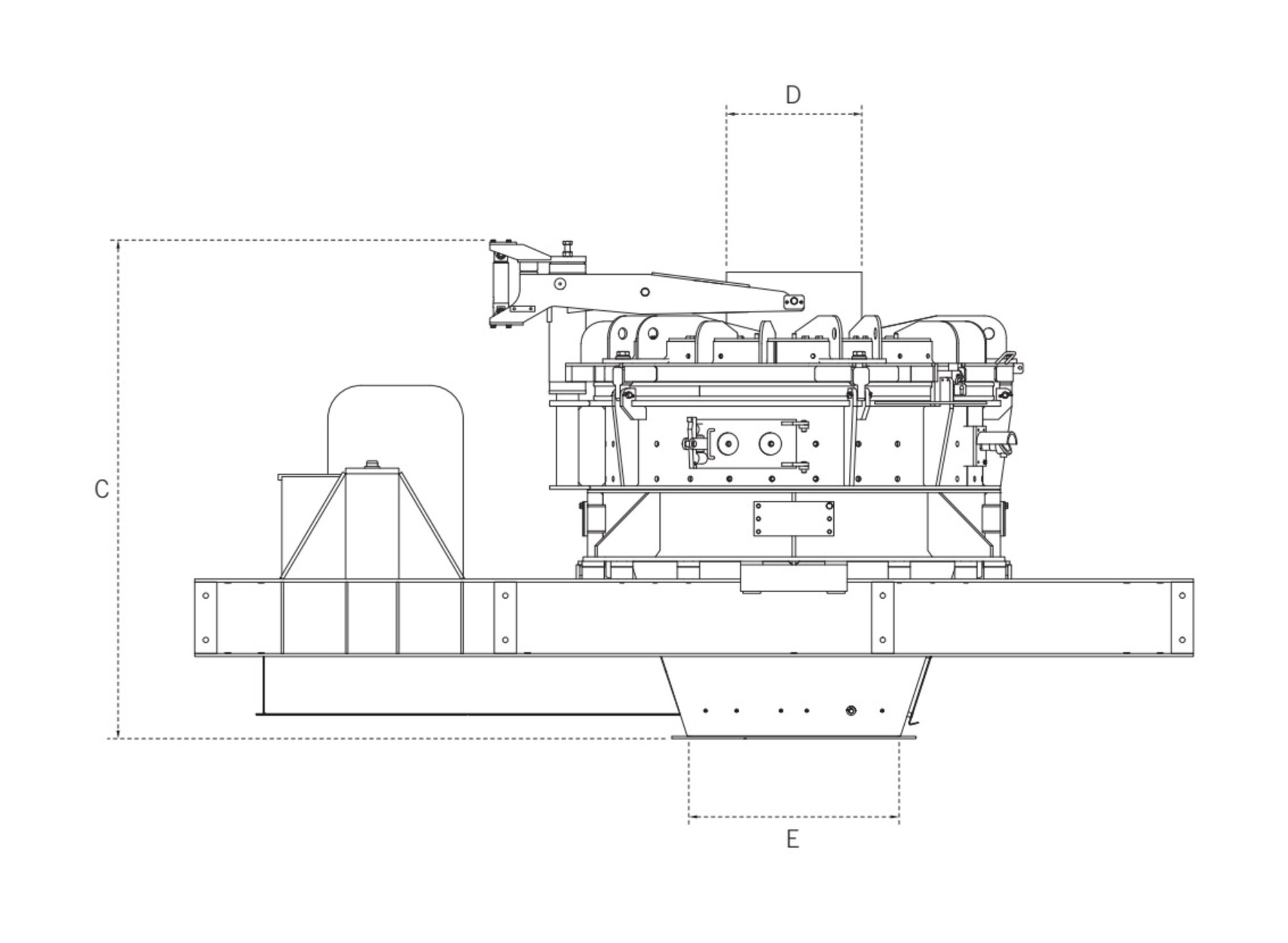 Rotor impact mill (RPM) – sand maker with a vertical shaft