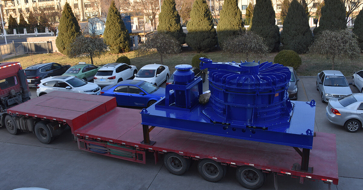 Rotor impact mill (RPM) – sand maker with a vertical shaft