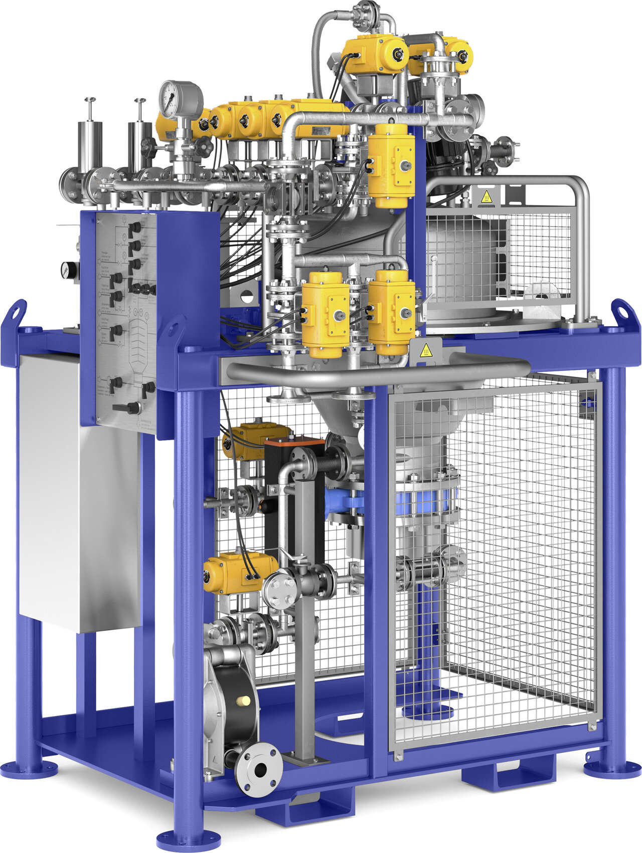 Pressure plate filter (PF) – producing clear filtrates
