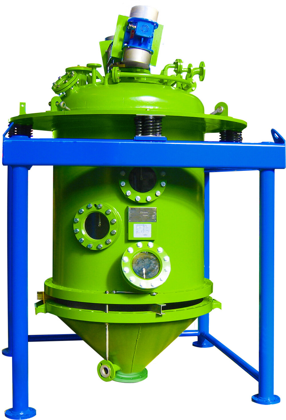 Pressure plate filter (PF) – producing clear filtrates