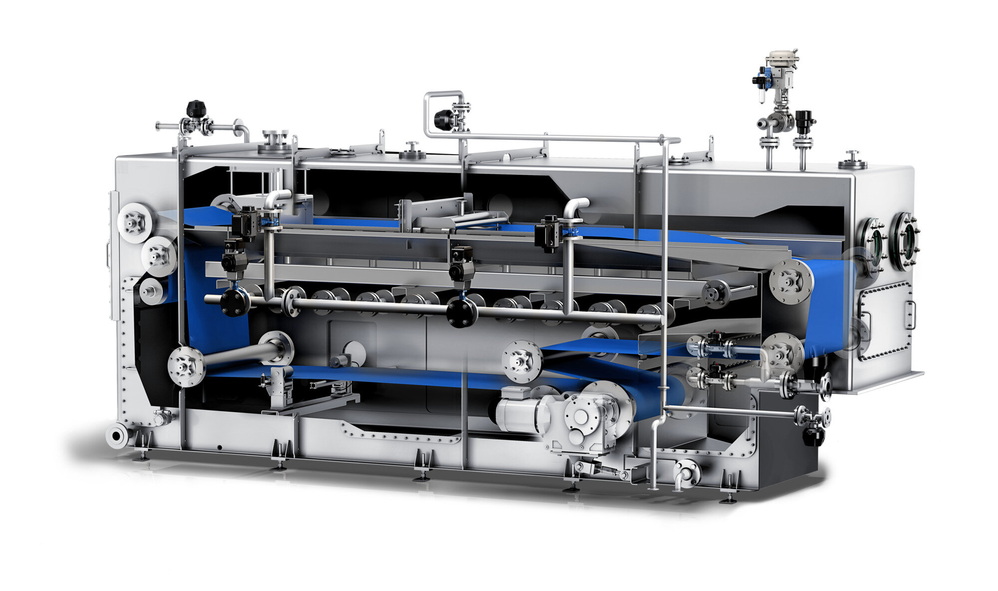 Indexing belt filter (BF) – Elegant filtration of solid suspensions