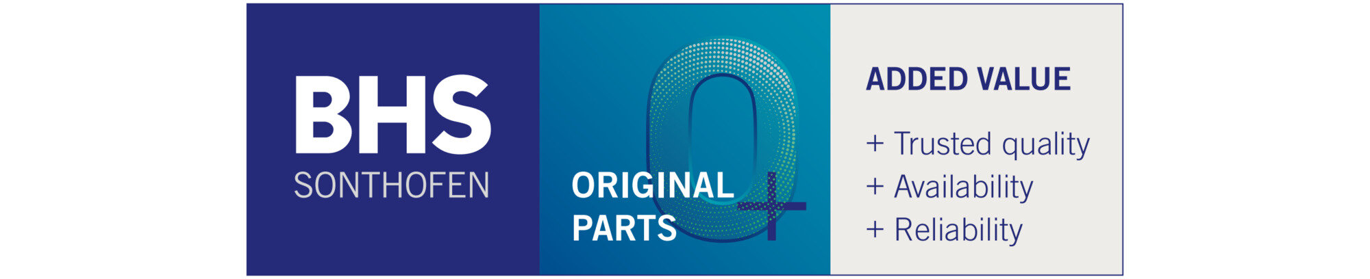 BHS original spare parts for older machines